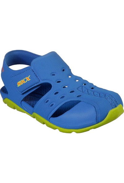 Skechers SİDE WAVE - Büyük Erkek Çocuk Mavi Sandalet - 92330L BLLM Skechers SİDE WAVE - Büyük Erkek Çocuk Mavi Sandalet - 92330L BLLM