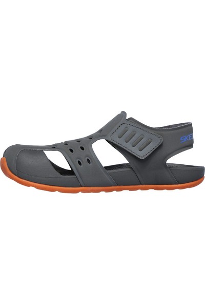 Skechers SİDE WAVE - Büyük Erkek Çocuk Gri Sandalet - 92330L CCOR Skechers SİDE WAVE - Büyük Erkek Çocuk Gri Sandalet - 92330L CCOR