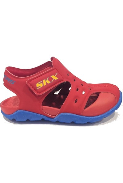 Skechers SİDE WAVE Küçük Erkek Çocuk Kırmızı Sandalet - 92330N RDBL Skechers SİDE WAVE Küçük Erkek Çocuk Kırmızı Sandalet - 92330N RDBL