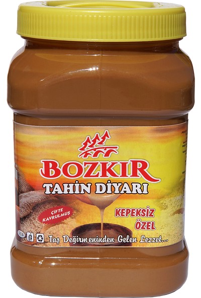 Tahin Diyarı Bozkır Tahini 1 kg Kepeksiz Plastik Kutu Tahin Diyarı Bozkır Tahini 1 kg Kepeksiz Plastik Kutu