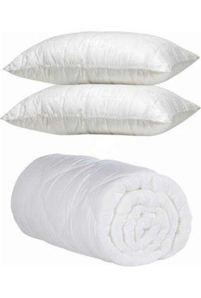 Madame Clean Çift Kişilik Yorgan + 2 Adet Yastık Seti Madame Clean Çift Kişilik Yorgan + 2 Adet Yastık Seti