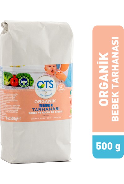 Ots Organik Bebek Tarhanası 500 gr