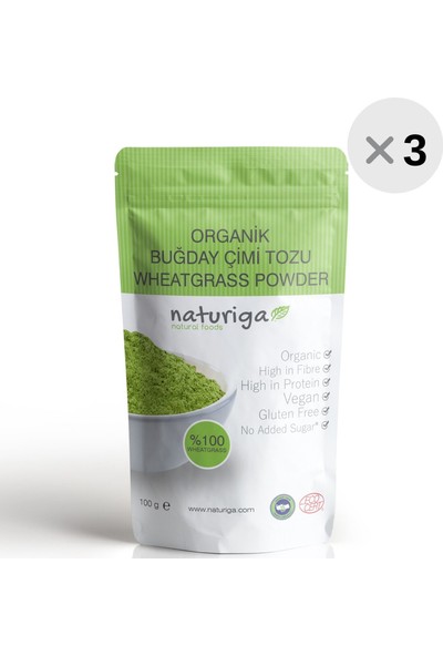 Naturiga Organik Buğday Çimi Tozu Naturiga Organik Buğday Çimi Tozu