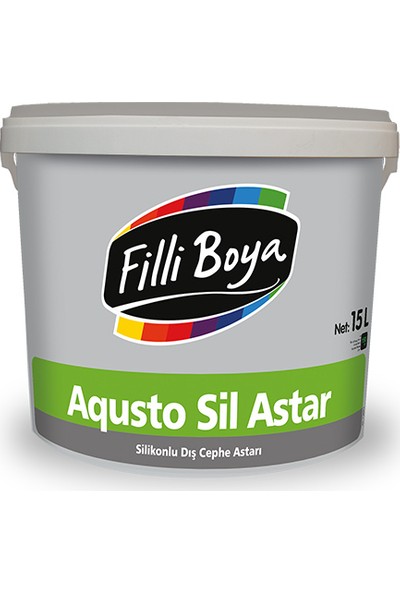 Filli Boya Aqusto Sil Astar Silikon Esaslı Boyalı Yüzeyler İçin 2.5 lt Filli Boya Aqusto Sil Astar Silikon Esaslı Boyalı Yüzeyler İçin 2.5 lt