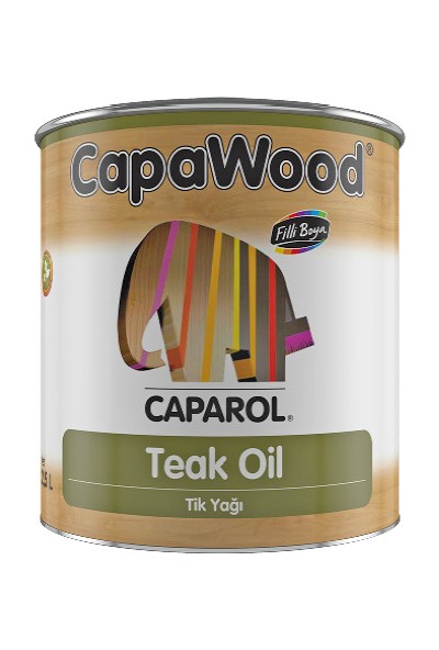 Filli Boya Capawood Teak Oil Tik Yağı 2,5 lt Filli Boya Capawood Teak Oil Tik Yağı 2,5 lt