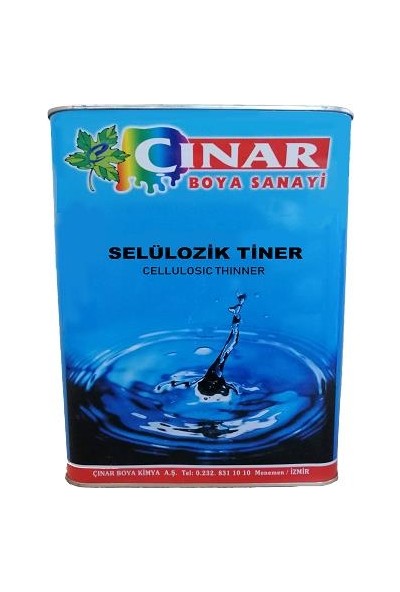 Çınar Selülozik Tiner 2.5 lt