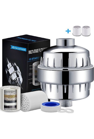 Blue Fox 'Silver'' Duş Filtresi