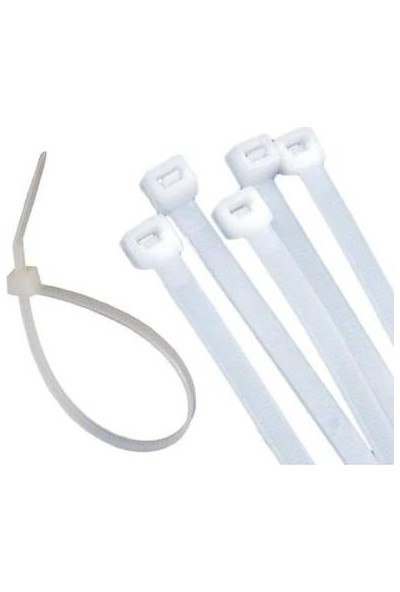 Meridyen Plastik Klemens 2.5X100 Cırt Kelepçe Meridyen Plastik Klemens 2.5X100 Cırt Kelepçe