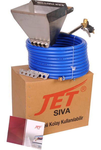 Jet 4 Delikli Duvar Tipi Hortumlu Sıva Püskürtme Küreği Jet 4 Delikli Duvar Tipi Hortumlu Sıva Püskürtme Küreği