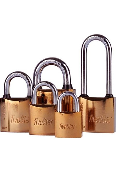 Meridyen Titanyum Kaplı Asma Kilit 38Mm Fsk0238