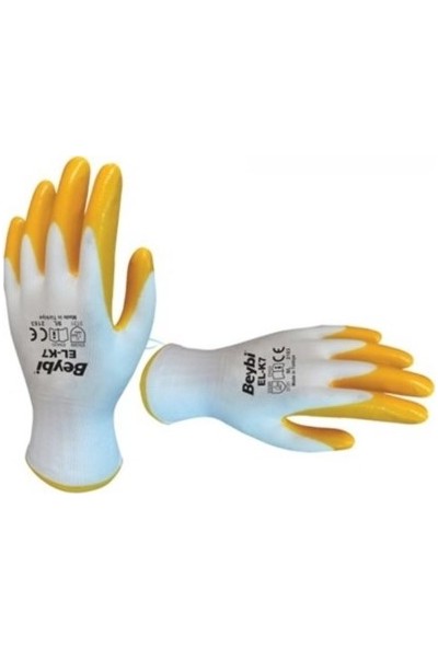 Beybi Pn7 Nitril Eldiven Örme Poly 24 Çift 09 No