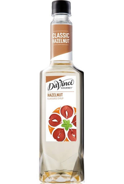 DaVinci Gourmet Fındık (Hazelnut) Aromalı Şurup 750 ml