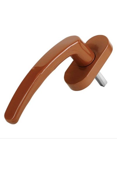 Katar Market Plastik Pencere Kolu Bulut Demirli Kahverengi