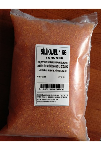 Disprin Silikajel Turuncu 1 kg