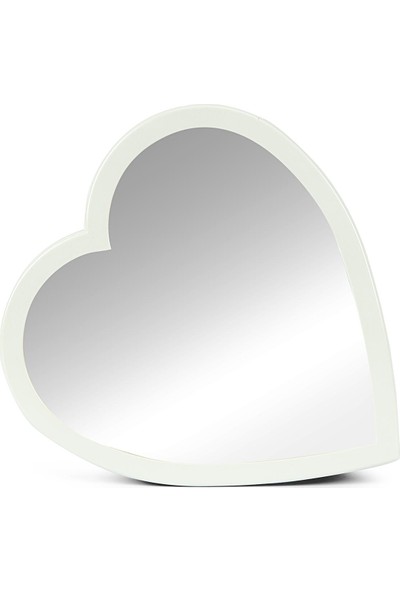 Birlik Fotoğrafçılık Beyaz Kalp LED Ayna (Çift Işıklı) XY-089 Birlik Fotoğrafçılık Beyaz Kalp LED Ayna (Çift Işıklı) XY-089