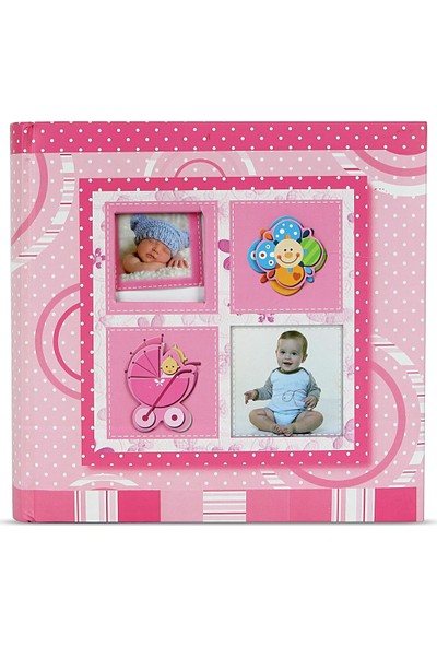 Birlik Fotoğrafçılık Pembe Bebek Albümü 6x8 (15X21) 100'LÜK 571203 Birlik Fotoğrafçılık Pembe Bebek Albümü 6x8 (15X21) 100'LÜK 571203