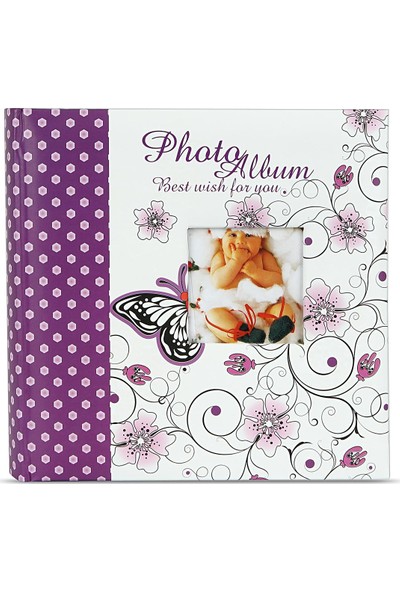 Birlik Fotoğrafçılık Çiçekli Lila Albüm 6x8 (15X21) 100'LÜK 462490-1 Birlik Fotoğrafçılık Çiçekli Lila Albüm 6x8 (15X21) 100'LÜK 462490-1