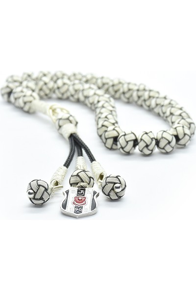 KSG Beşiktaş Kazaziye El Örmesi 1000 Ayar Gümüş Tesbih KSG Beşiktaş Kazaziye El Örmesi 1000 Ayar Gümüş Tesbih