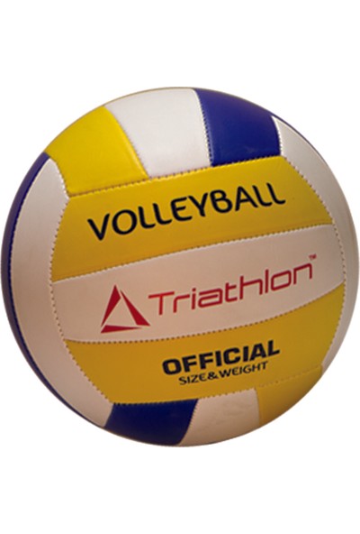 Triathlon T123 Beyaz-Sarı Voleybol Topu