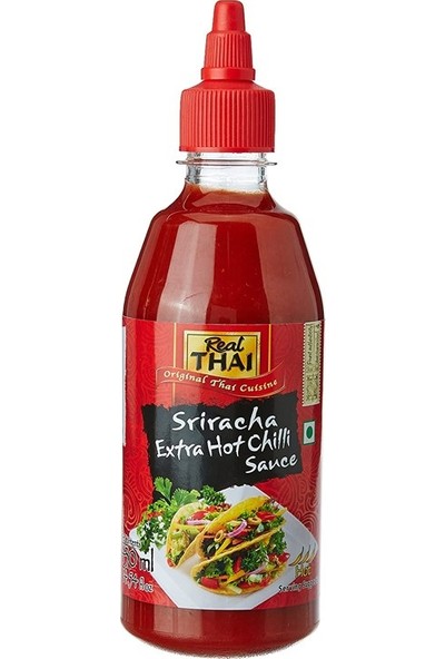 Real Thai Sriracha Extra Hot Chilli Sauce 430 ml Real Thai Sriracha Extra Hot Chilli Sauce 430 ml