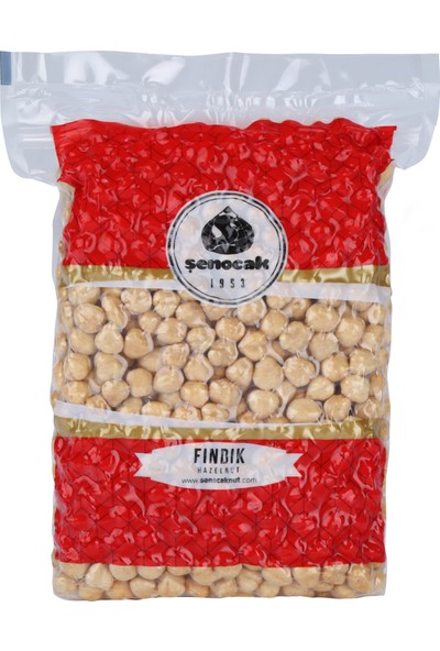 Şenocak Çifte Kavrulmuş Fındık 1000 gr Vakum