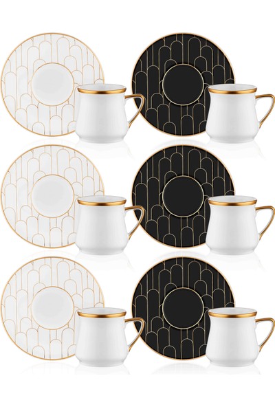 The Mia Cote Kahve Fincanı Seti - 6 Kişilik The Mia Cote Kahve Fincanı Seti - 6 Kişilik