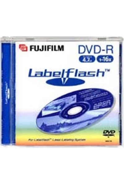 Fujifilm DVD -R Labelflash Yazdırılabilir Kaydedilebilir Disk 5'li