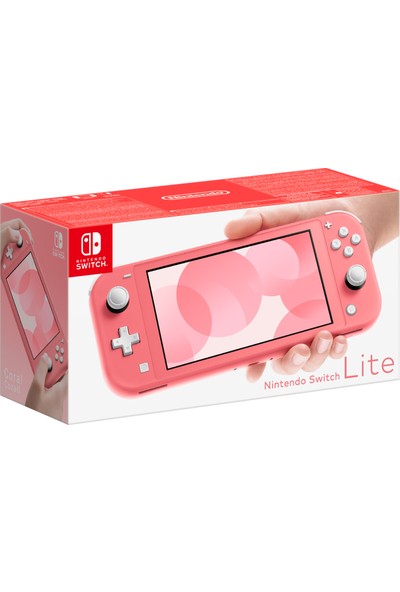 Nintendo Switch Lite Konsol Pembe (Resmi Distribütör Ürünü) Nintendo Switch Lite Konsol Pembe (Resmi Distribütör Ürünü)