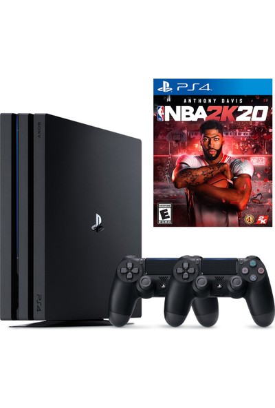 Sony PS4 Pro 1TB Oyun Konsolu + PS4 NBA 2K20 + 2. PS4 Kol Sony PS4 Pro 1TB Oyun Konsolu + PS4 NBA 2K20 + 2. PS4 Kol