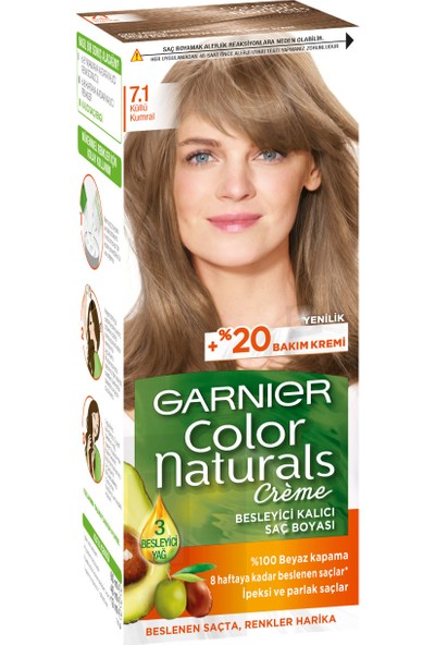 Garnier Color Naturals 7/1 - Küllü Kumral Saç Boyası