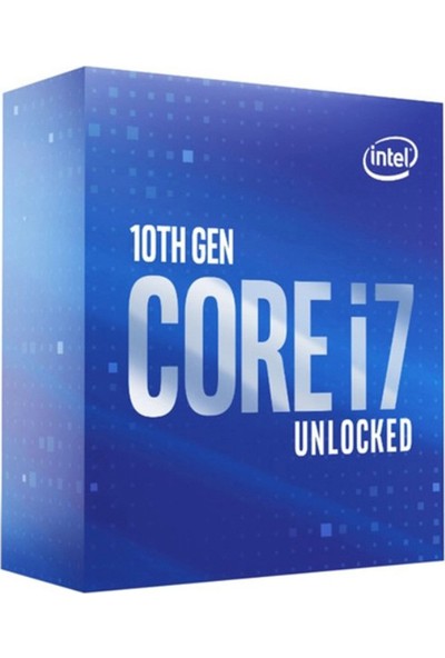Intel Core i7 10700K 3.8GHz LGA200 12MB Cache İşlemci Intel Core i7 10700K 3.8GHz LGA200 12MB Cache İşlemci