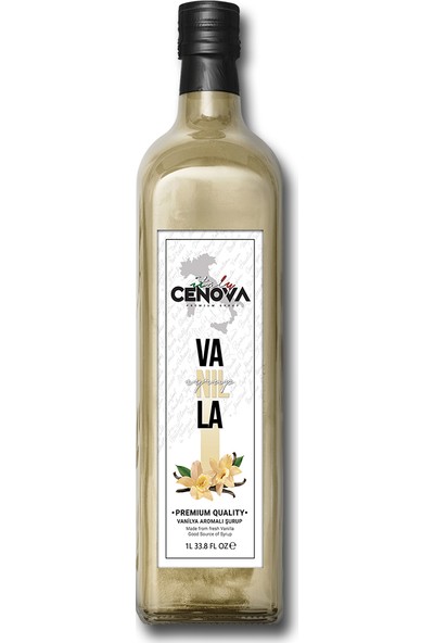 Cenova Vanilya Kokteyl Şurubu 1 lt Cenova Vanilya Kokteyl Şurubu 1 lt