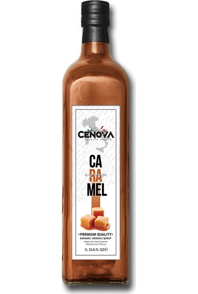 Cenova Karamel Kokteyl Şurubu 1 lt Cenova Karamel Kokteyl Şurubu 1 lt