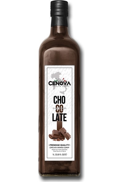 Cenova Çikolata Kokteyl Şurubu 1 lt Cenova Çikolata Kokteyl Şurubu 1 lt