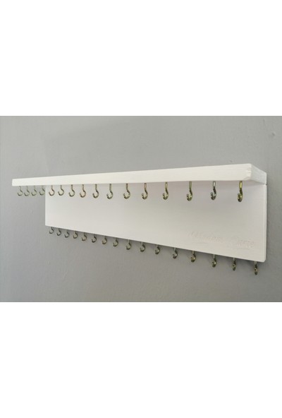 Madam Curie Beyaz Takı Askısı