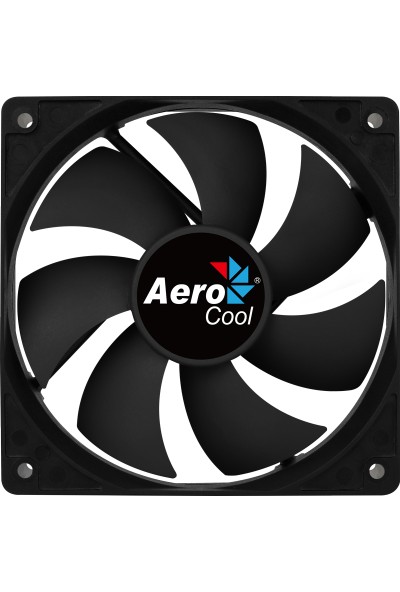 Aerocool Force 12 cm PWM 4Pin Siyah Sessiz Fan (AE-CFFR120PBK) Aerocool Force 12 cm PWM 4Pin Siyah Sessiz Fan (AE-CFFR120PBK)