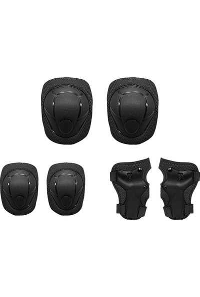 Buyfun Çocuklar Diz Pedleri Set 6 In 1 Koruyucu Dişli Kiti