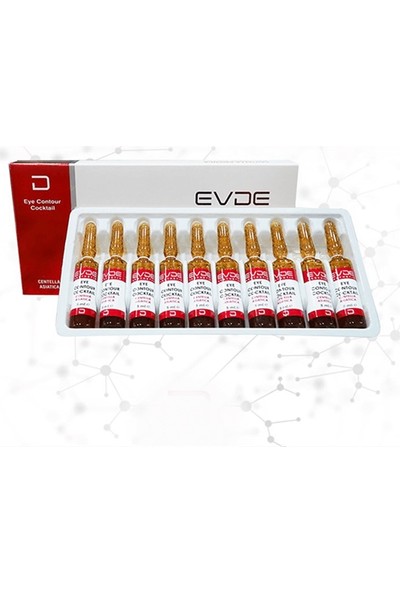Evde Aesthetic Eye Contour 10 Ampul x 5 ml - Göz Çevresi Serumu Evde Aesthetic Eye Contour 10 Ampul x 5 ml - Göz Çevresi Serumu