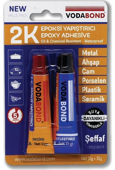 Vodabond 2K Epoksi Yapıştırıcı