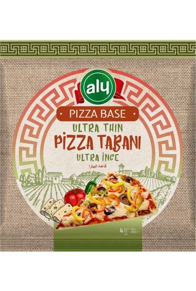 Aly Ultra İnce Pizza Tabanı 27 cm - 440 gr