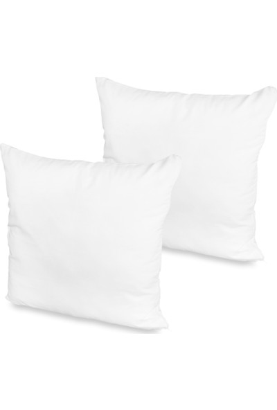 Dekovia Basic Serisi Fermuarlı İç Yastık 2'li Set 60 x 60 cm Dekovia Basic Serisi Fermuarlı İç Yastık 2'li Set 60 x 60 cm