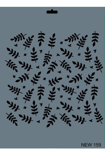 Rich New Seri N-159 Stencil 35x25 cm Rich New Seri N-159 Stencil 35x25 cm