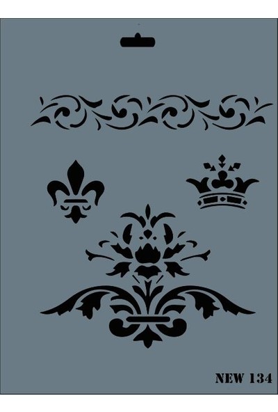 Rich New Seri N-134 Stencil 35x25 cm Rich New Seri N-134 Stencil 35x25 cm