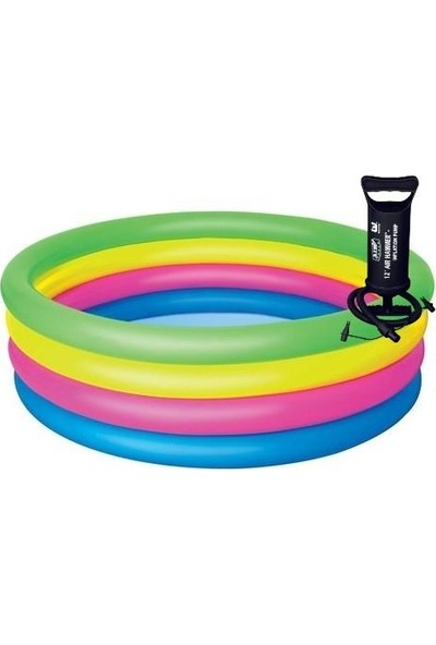 Bestway 157 cm Çocuk Bebek Şişme Oyun Havuzu + Pompa Bestway 157 cm Çocuk Bebek Şişme Oyun Havuzu + Pompa