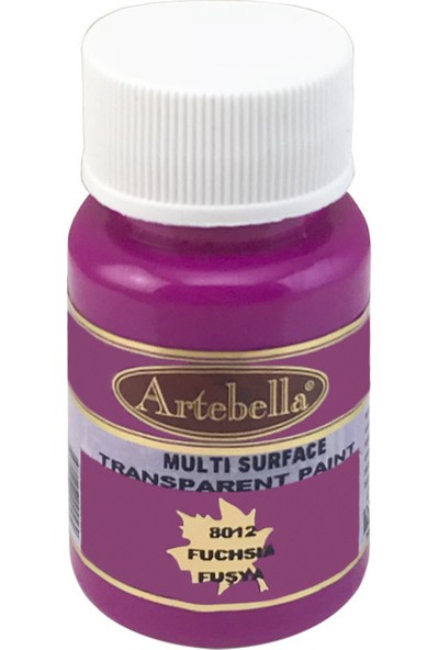 Artebella Transparan Boya 50 cc Fuşya