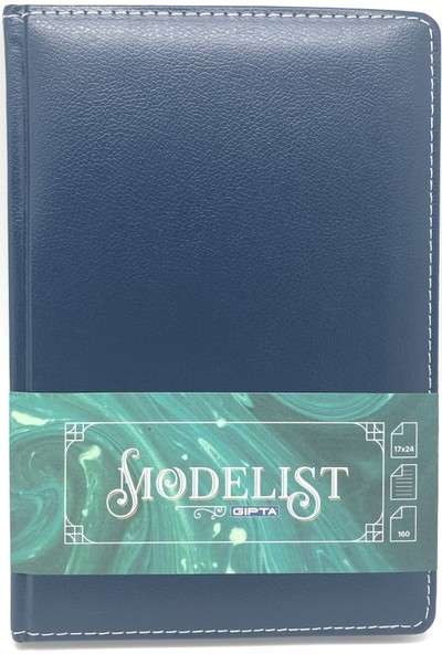 Gıpta Modelist İp Dikişli Sert Kapak 160 Yaprak Çizgili 1603 17 x 24 cm Gıpta Modelist İp Dikişli Sert Kapak 160 Yaprak Çizgili 1603 17 x 24 cm