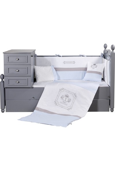 Meltem Smart Exclusive Nakışlı Pamuklu Bebek Uyku Seti - 80x140 cm Meltem Smart Exclusive Nakışlı Pamuklu Bebek Uyku Seti - 80x140 cm