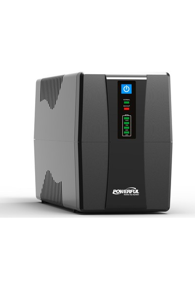 Powerful SLE-650 650VA Line Interactive Ups Kesintisiz Güç Kaynağı Powerful SLE-650 650VA Line Interactive Ups Kesintisiz Güç Kaynağı