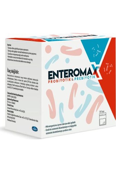Enteromax Probiyotik & Prebiyotik
