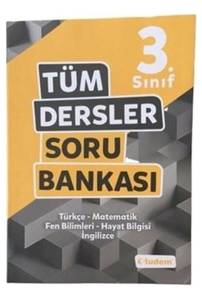 Tudem Yayınları 3.sınıf Tüm Dersler Soru Bankası